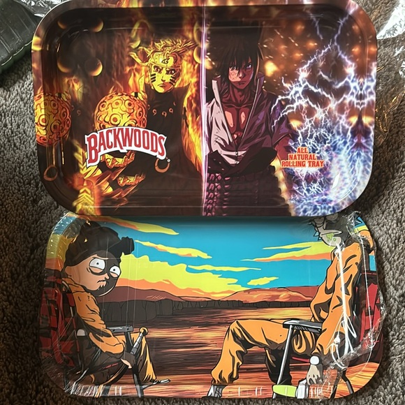 Other | Rick N Morty And Backwoods Trays | Poshmark